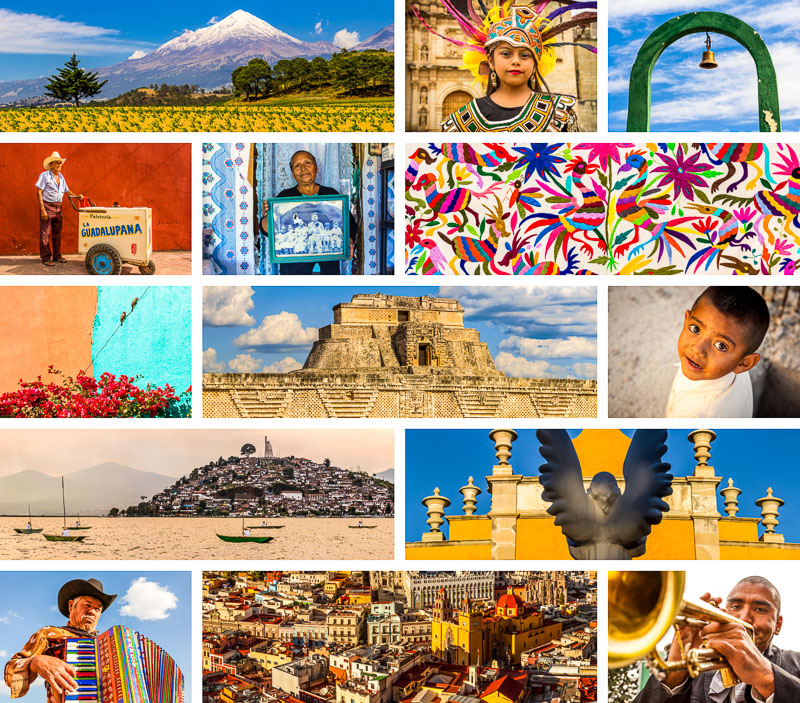 Mexican Culture Collage
